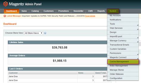 How To Disable Caching In Magento Nexcess