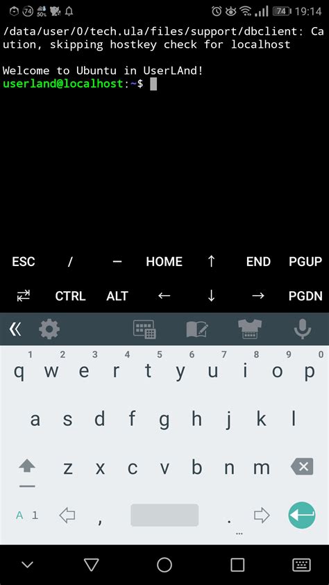 Userland Android Git Clone