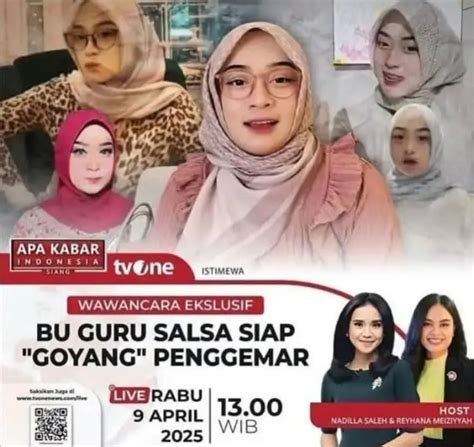 Ramai di Medsos! TV One Dikritik Usai Undang Bu Guru Salsa, Judul Poster Promosi Bikin Emosi ...