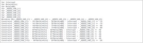 Automatic Linearization Using The Optmodel Procedure Least Absolute