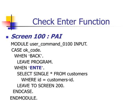 Abap Dialog Programming Overviewppt Abap Dialog Programming Overviewppt