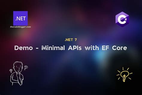 Net 7 Configure Minimal Apis To Use Ef Core Database Rdotnet