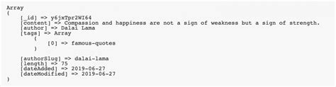 format json data wpgetapi