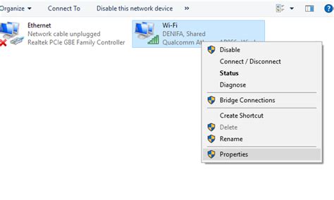 cara sharing internet wifi pc via lan ethernet di windows 10 ~ welcome