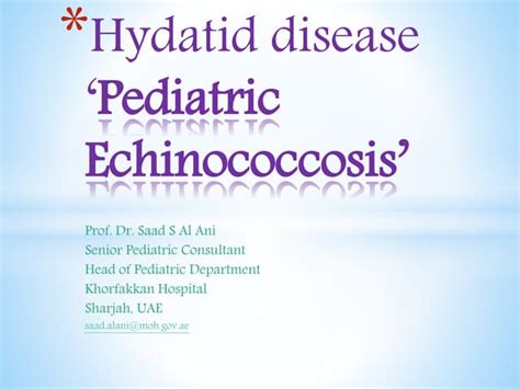 Hydatid Disease Pptx