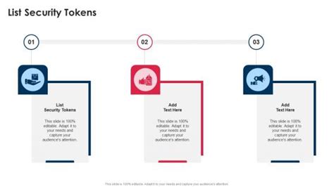 tokenization and security tokens powerpoint presentation and slides