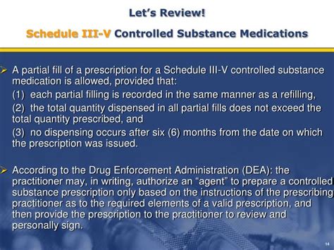 Ppt Dea Regulations Controlled Substances Listed In Schedule Ii Powerpoint Presentation Id
