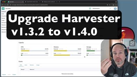 andy clemenko on linkedin harvester upgrade 1 3 2 to 1 4 0