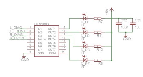 Led Display Driver Using Darlington Array Page 1