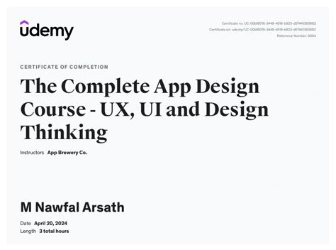 nawfal arsath on linkedin check out this certificate i got for the complete app design course ux…