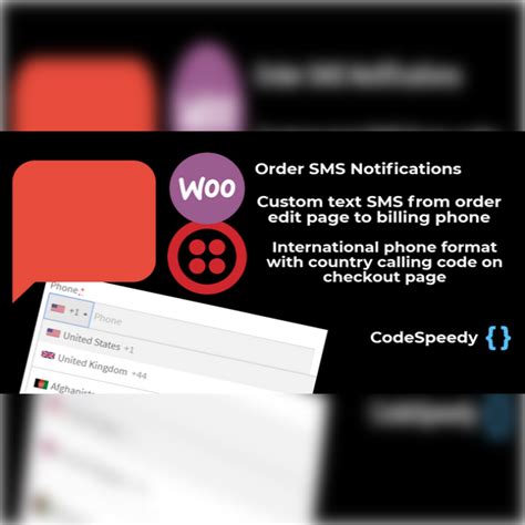 Twilio Woocommerce Order Sms Notification And International Billing Phone On Checkout Webinfotex