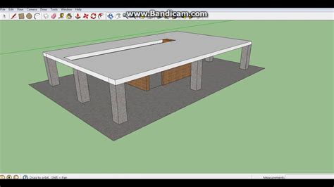 Simple Double Storey In Sketchup Part 3 Youtube