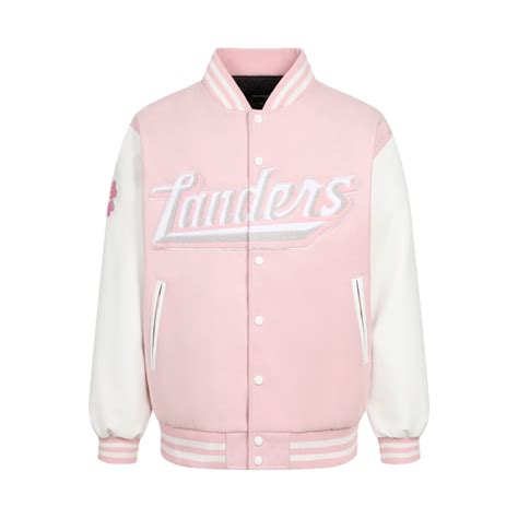 Ssg 랜더스 벚꽃 에디션 바시티 자켓 Ssg Landers Kream