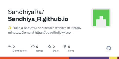Github Sandhiyarasandhiya Build A Beautiful And Simple