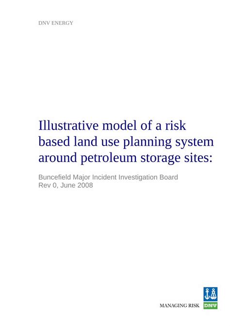 Pdf Illustrative Model Of A Risk Based Land Use Planning Dokumentips