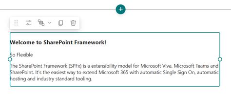 How To Configure Flexible Layout In Sharepoint Framework Web Part I