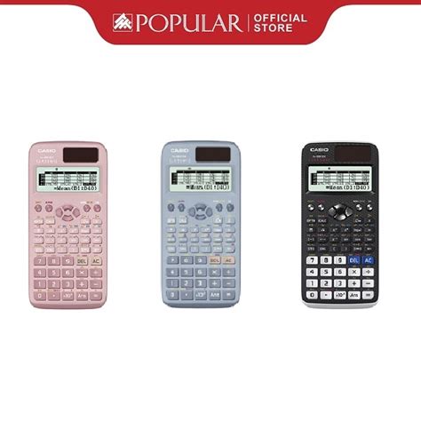 Casio Classwiz Scientific Calculator Black Blue Pink Fx 991ex Shopee Malaysia