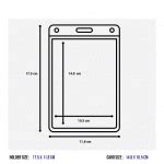 Buy A6 Vertical Id Badge Card Holders Pvc Wallet Ckb Ltd