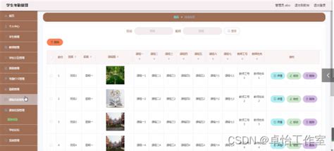 【计算机毕业设计】学生考勤管理 Csdn博客