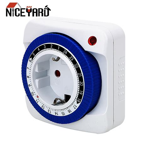 Niceyard Mins Uur Plug In Timer Eu Plug Stopc Grandado
