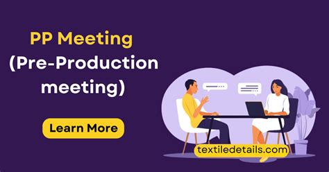 Pp Meeting Check List Template Textile Details