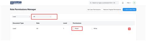 Show Leads To Lead Owner Only Tried Creator Only Not Working As Wanted ERPNext Frappe Forum