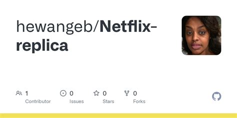 Github Hewangeb Netflix Replica