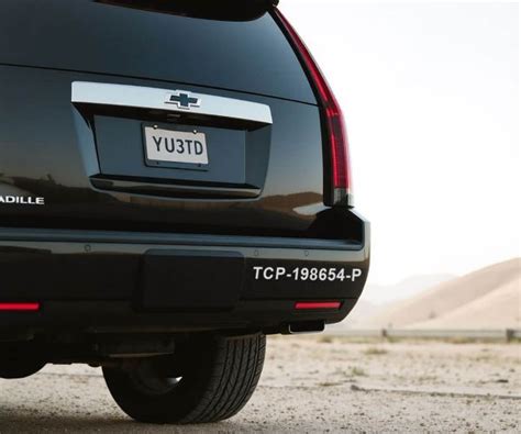 Tcp Number Decal Sticker Limo Tcp Numbers Axiomprint