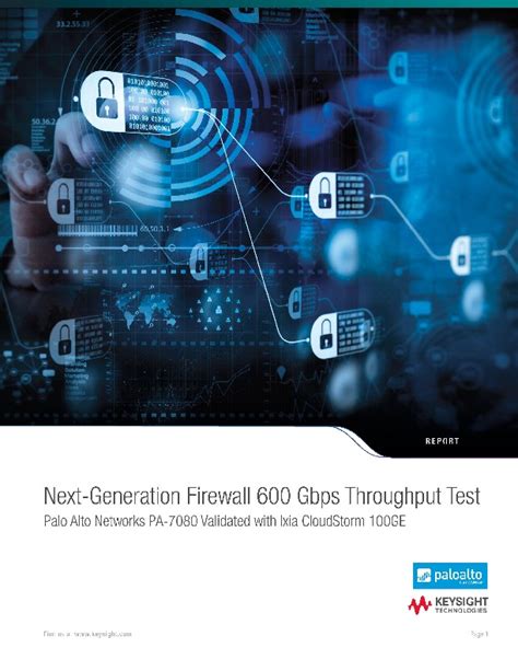 Next Generation Firewall 600 Gbps Throughput Test Pdf Asset Page Keysight