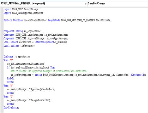 technical tutorials peoplesoft approval workflow engine awe