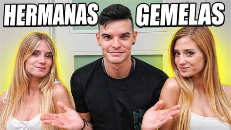 Conozco a la HERMANA GEMELA de mi NOVIA en la VIDA REAL y reacciona así al verme YouTube