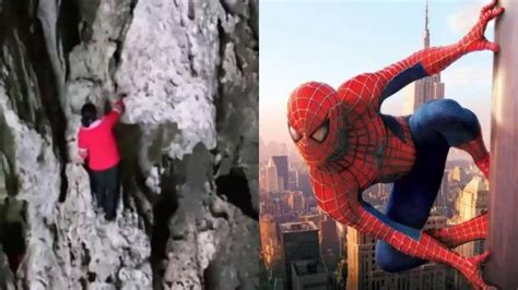 Bak Spider Woman Wanita 43 Tahun Asal China Mahir Panjat Tebing 100