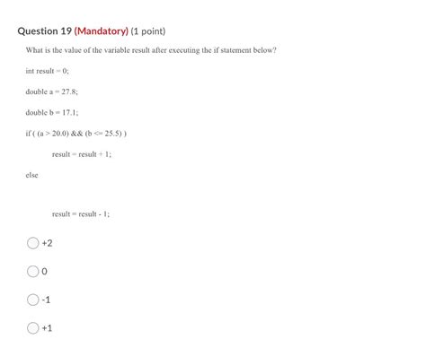 Solved Question 17 Mandatory 1 Point A Constructor Is
