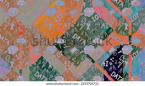 Big Data Statistical Data Analysis Business Stock Illustration