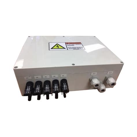 String Combiner Box 6 Strings Mc4 Surge Protection Solarstore