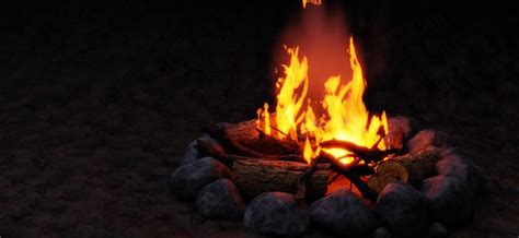 procedural animated fire and smoke tutorial blendernation