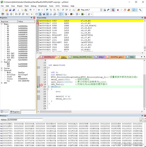 Hardfaulthandler问题查找方法stm32 R14 0xfffffffd Csdn博客