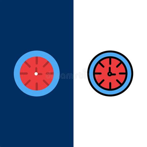 With Clock Global Positioning System Isolated The Character Stock Vector Illustration Of