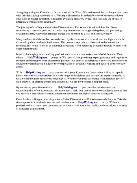 Kumulative Dissertation Uni Wien Pdf Citation Websites