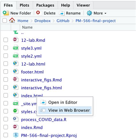 Lab Create A Project Website