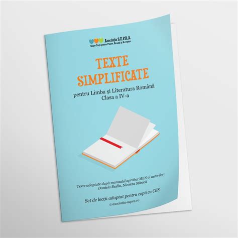 texte simplificate pentru limba și literatura română clasa a iv a