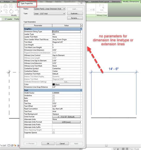 Dimension Styles Linetype Type Properties Autodesk Community