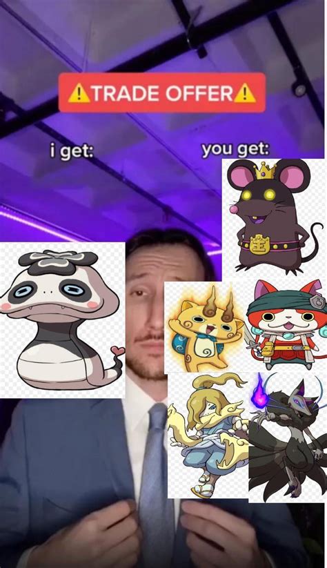 Permanent Trade For Pandanoko For These Five Yokai R Yokaiwatch