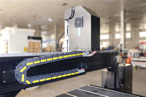 Fully Functional Axis CNC Router With Rotary Device Blue Elephant CNC Machinery
