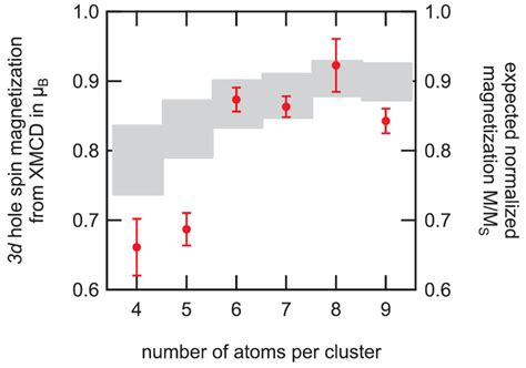 Measured 3d Hole Spin Magnetization In μb Left And Expected Download Scientific Diagram