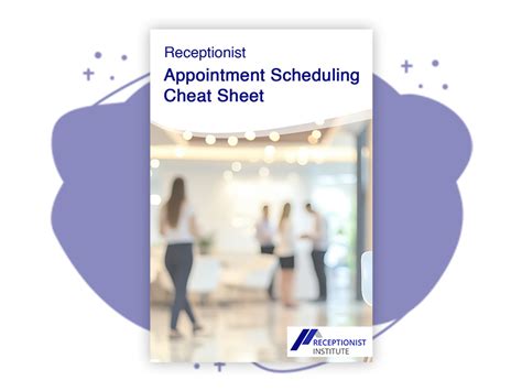 Free Cheat Sheets And Templates For Receptionists