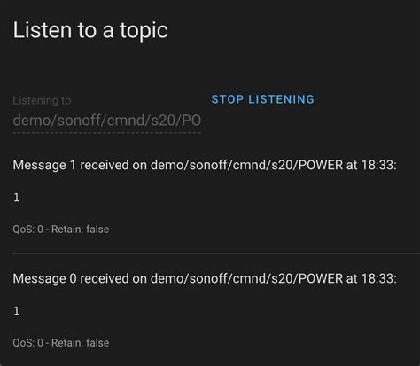 Qos Setting Seems To Be Ignored At Mqtt Switch · Issue 83178 · Home Assistantcore · Github