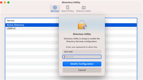 Join A MacOS To Active Directory Services HP Anyware Support