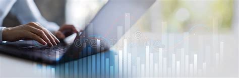 Trading And Market Analysis With Data Visualization On A Wide Banner Business And Technology
