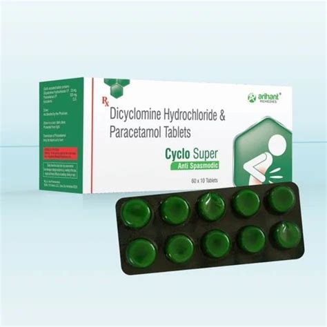 Cyclo Super Anti Spasmodic Tablet At ₹ 450box Surat Id 2853075127430
